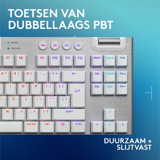 Logitech G915 X Lightspeed TKL - Draadloos Gaming Toetsenbord - Qwerty ...