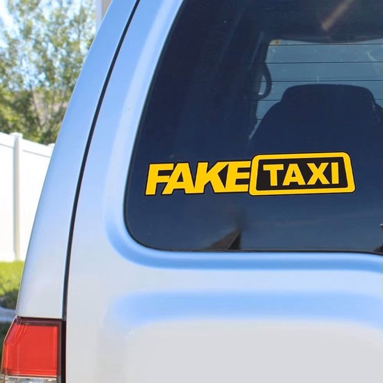 CHPN - Fake taxi sticker - Taxi sticker - Taxi - Autosticker voor nep ...