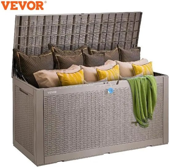 Luxe Opbergbox kussens - Opbergbox met deksel - Buiten - Waterdicht ...