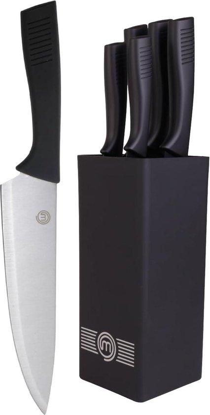 Kitchen Knife Set - Taco Holder Set Included - Bread Onion Chef Meat ...