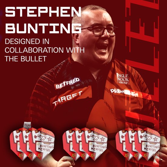Target Stephen Bunting Pro Ultra 3 Set NO2 - Dart Flights | bol