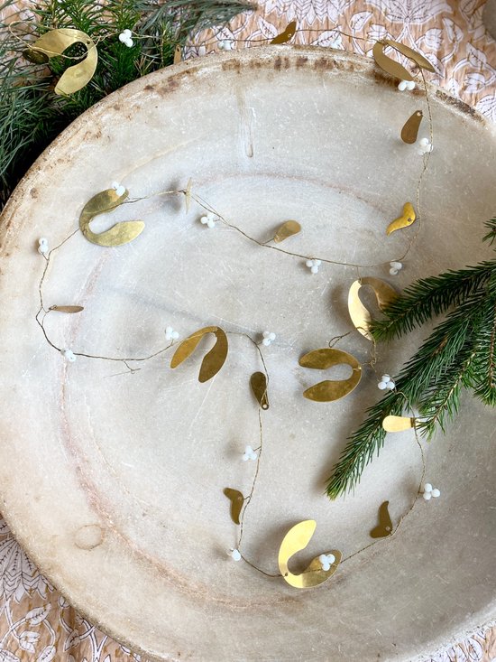Guirlande mistletoe goud | bol