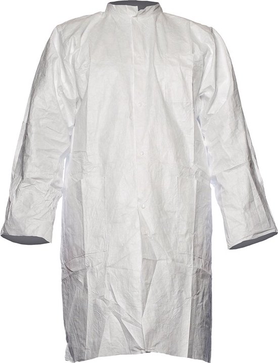 Tyvek coverall 500 Labjas PL30 wit | bol