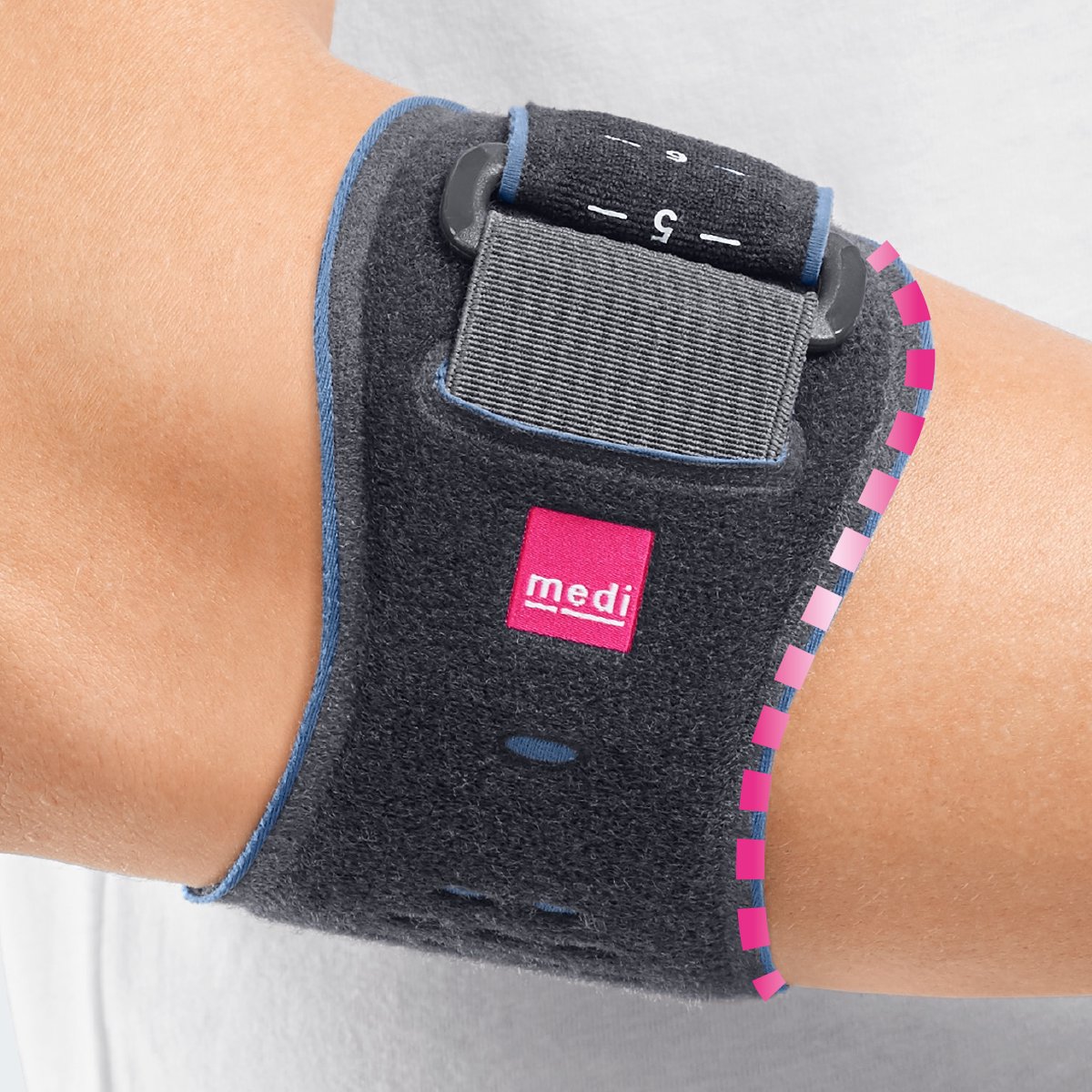 Medi Epibrace Elleboogbrace - Grijs - Maat One size | bol.com