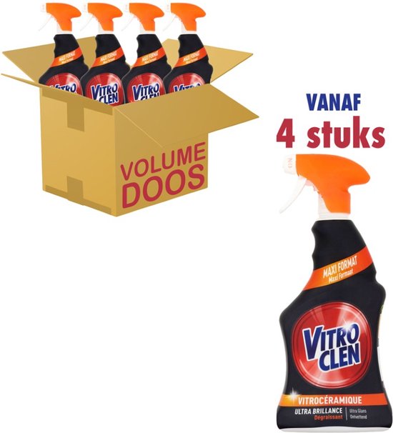 Vitroclen Vitro-keramische Spray (4 x 450ml) | bol