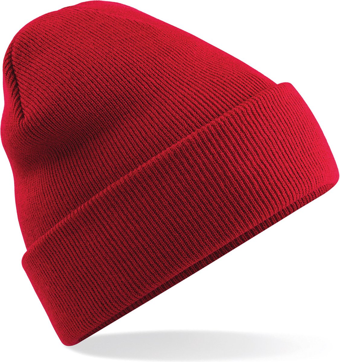 Basic winter muts rood - 100% acryl - wintermuts | bol.com