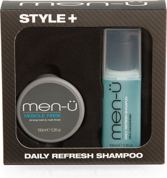 men-ü Muscle Fiber & Daily Refresh Shampoo | bol.com