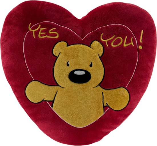 Valentijn Hart - Knuffel - Love You - Beertje - Valentijns Knuffel - 38 ...