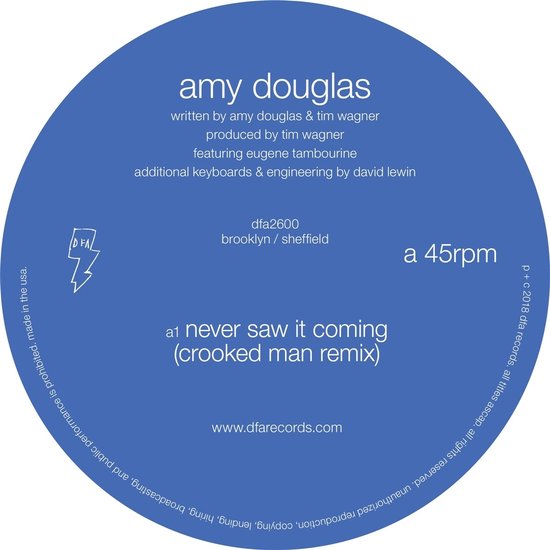 Amy Douglas - Never Saw It Coming (12" Vinyl Single), Amy Douglas | LP ...