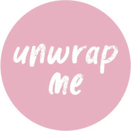 Cadeau stickers - 500 stuks - 'Unwrap Me' - 40 mm - Stickers ...