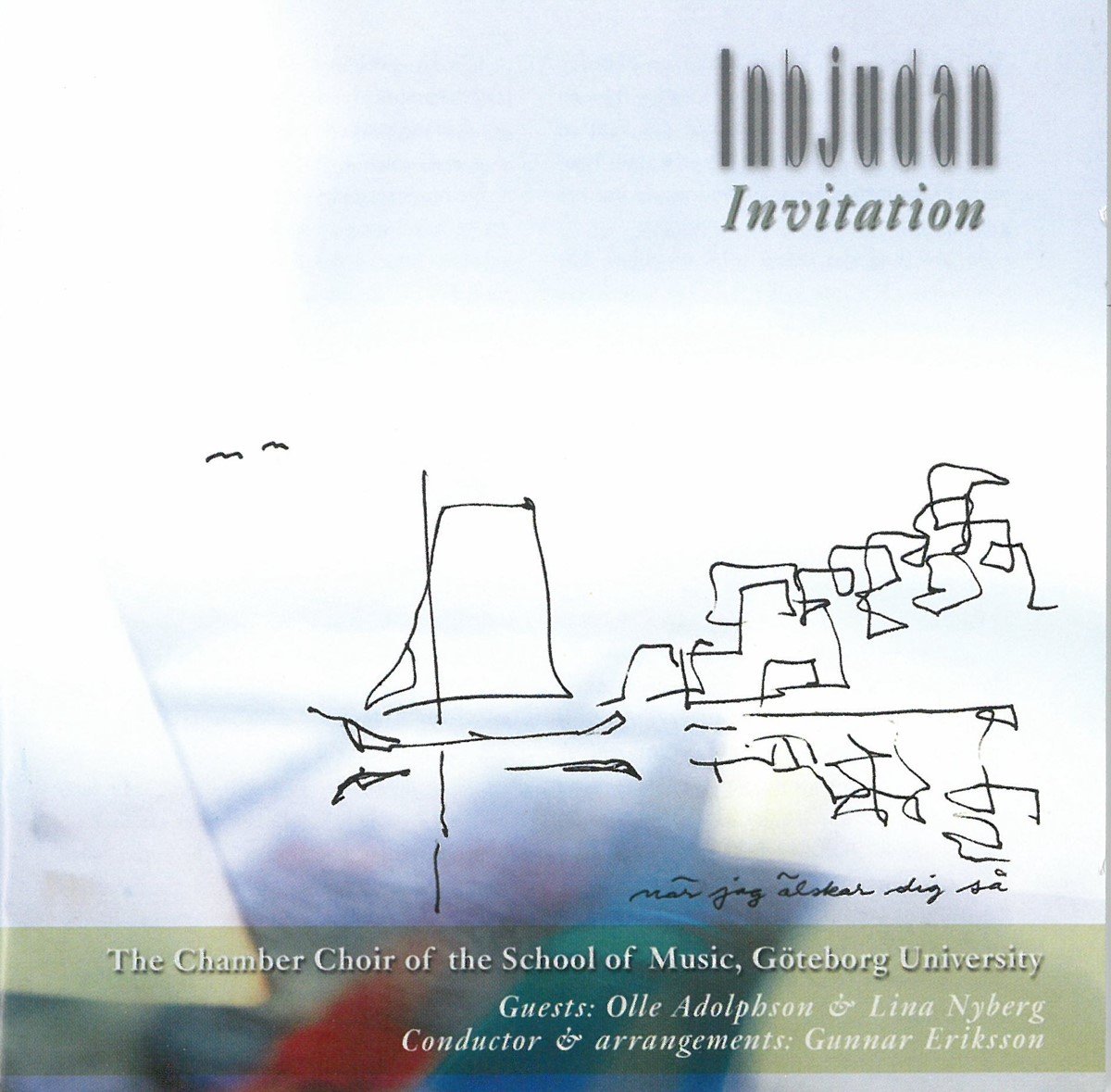 Gothenburg Chamber Choir - Invitation (Inbjudan) (CD), Gothenburg ...