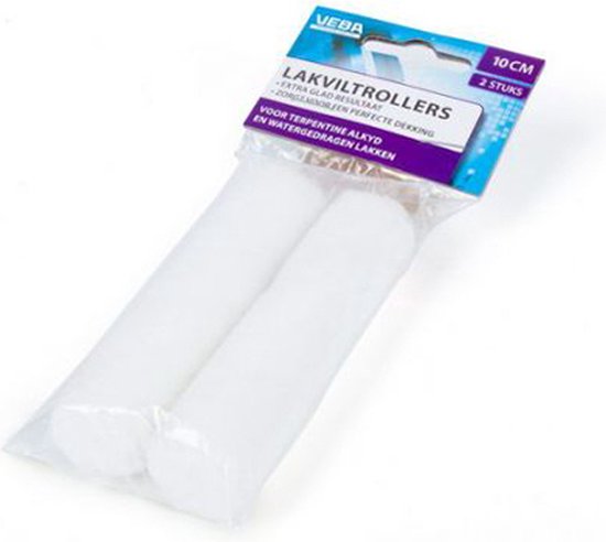 Veba Verfroller 10 cm | 2 stuks | bol