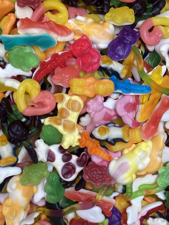 Candy Freaks Dierensnoep mix - 1 kg - Snoepgoed - Dieren snoep ...