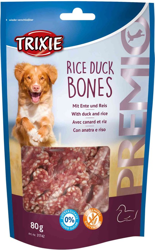 Trixie Premio Rice Duck Bones 80GR 10ST | bol