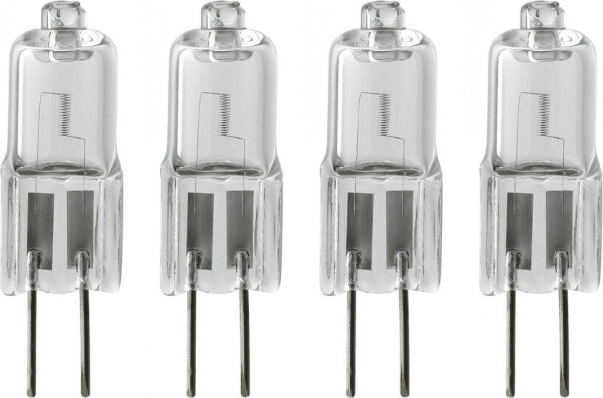 Philips 12V Halogeenlamp G4 - 7W (10W) - Warm Wit Licht - Dimbaar - 4 stuks | bol.com