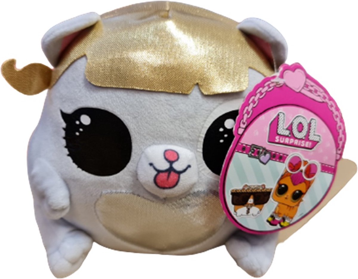 LOL Surprise Pets MC Hammy knuffel - 24 cm - Pluche knuffel | bol.com