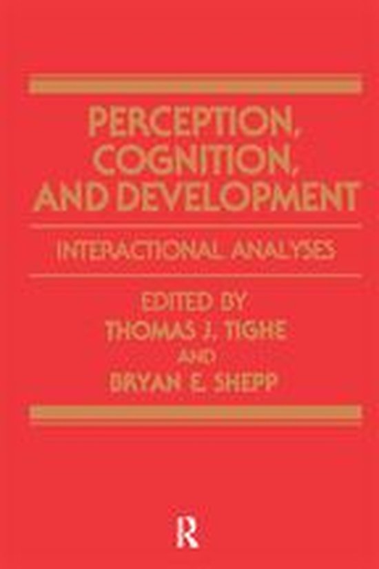 Perception, Cognition, and Development (ebook) | 9781317738138 | Boeken ...