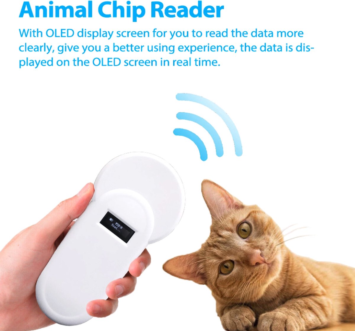 van Dam Exclusive® Dier Chip Reader - Lezen Dier Chips - Chipreader ...