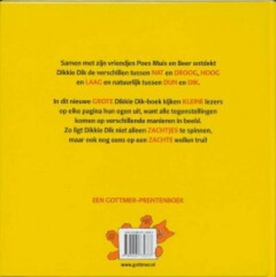 Dikkie Dik - Het open-en-dicht-boek, Arthur van Norden | 9789025735333 ...