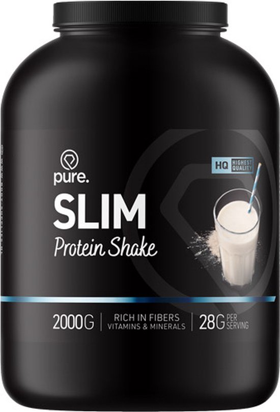 PURE Slim Protein Shake - 2000gr - Chocolade - Afslank Shake - Dieet ...