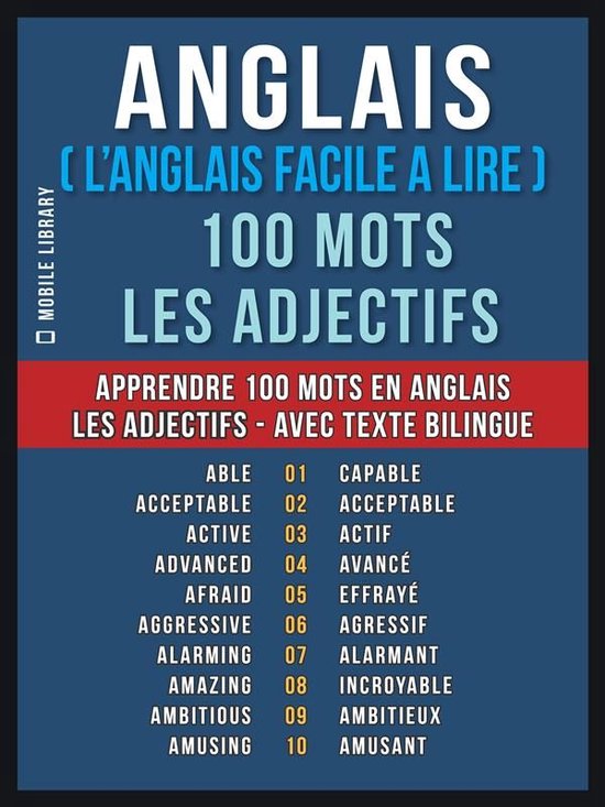 Foreign Language Learning Guides - Anglais ( L’Anglais Facile a Lire ) 100 Mots - Les... | bol