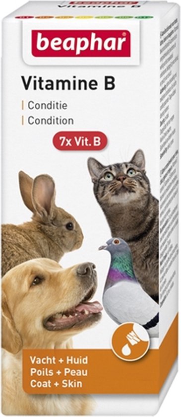 Beaphar Vitamine B-Complex - Voedingssupplement - Weerstand - 50 ml | bol