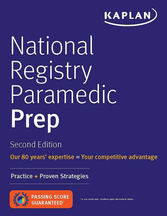 National Registry Paramedic Prep (ebook), Kaplan Medical ...