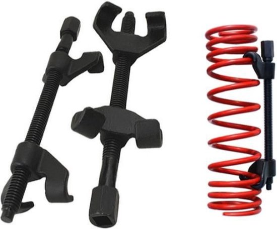 Veerspanner Set 2-delig - Spiraal Veer Veerklem - Auto Springveer ...