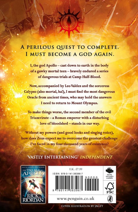 The Dark Prophecy The Trials Of Apollo Book 2 Rick Riordan