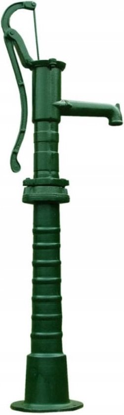 FLO Handwaterpomp met voetstuk - Gietijzer - 1500 l/u - Groen | bol