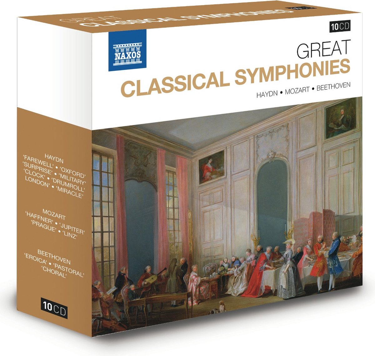 Various Artists - Great Classical Symphonies (10 CD), various artists ...