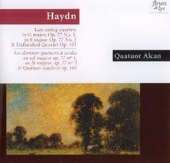 Haydn: Late String Quartets OP 77 no 1 & 2 / Alcan, Franz Joseph Haydn | CD (album) |... | bol.com