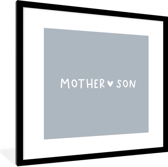 Fotolijst incl. Poster - Mama - Liefde - Quotes - Moeder - Zoon ...