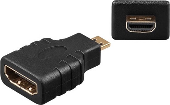 Goobay HDMI™-adapter, verguld | bol.com