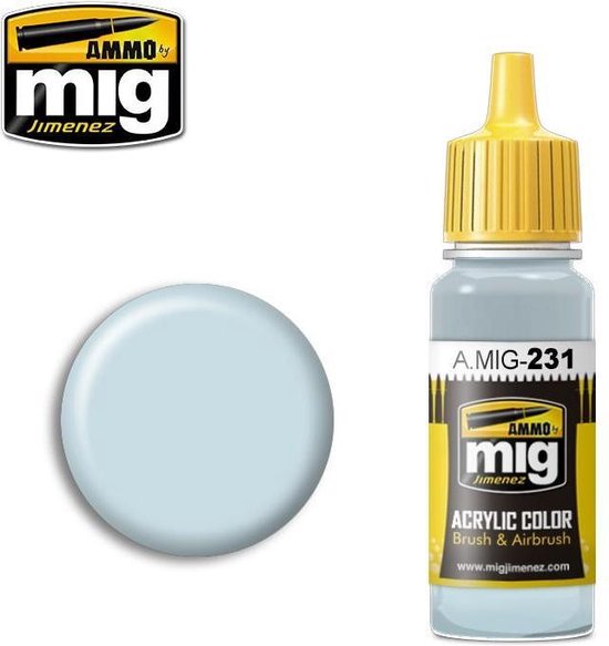 Mig - Rlm 65 Light Blue (17 Ml) (Mig0231) - modelbouwsets ...