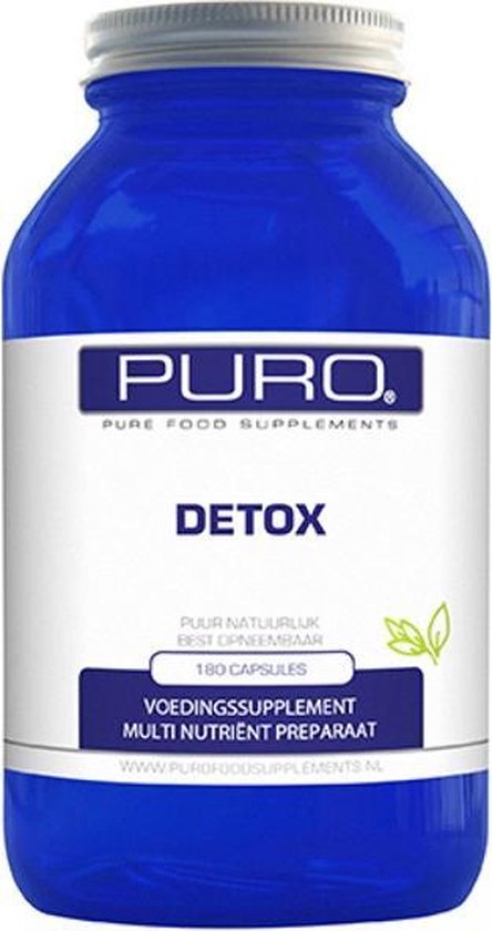Puro Body detox 60 st - Voedingssupplement | bol