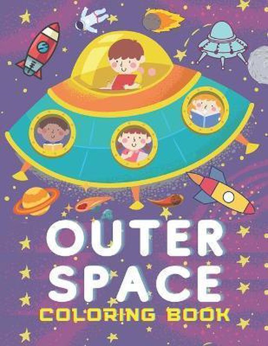 Outer Space Coloring Book, Keven Arts | 9798675206537 | Boeken | bol.com