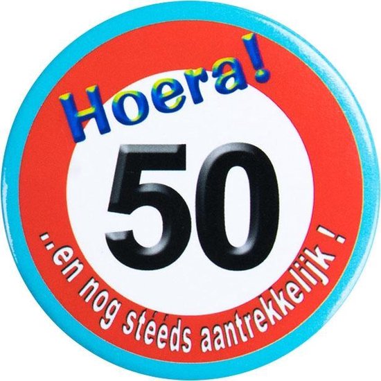 Paperdreams - Button - Klein - 50 Jaar | bol