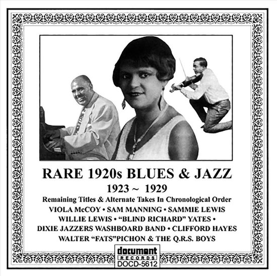 Rare 1920s Blues & Jazz 1923-1929, various artists | CD (album ...