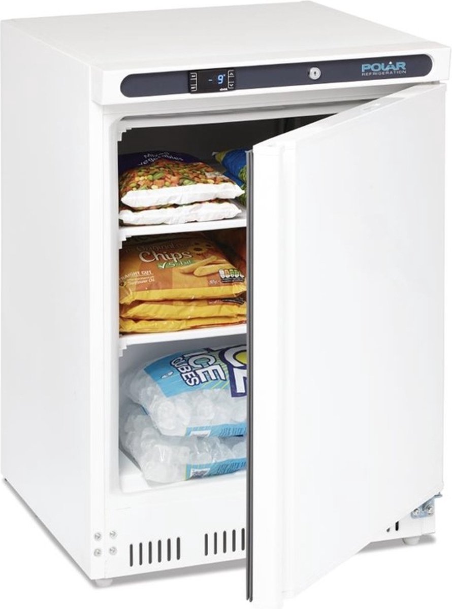 Polar C-serie Tafelmodel Vriezer Wit - 140 Liter - 60x60(H)85cm | bol
