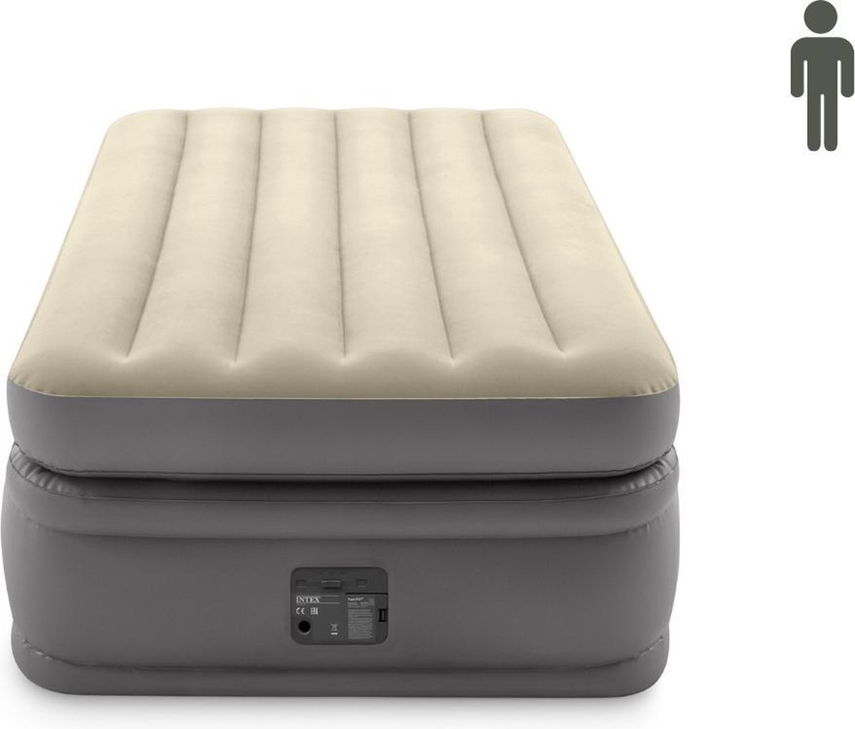 Intex Luchtbed - Prime Comfort Elevated - Formaat: Twin - B99 x L191 x ...
