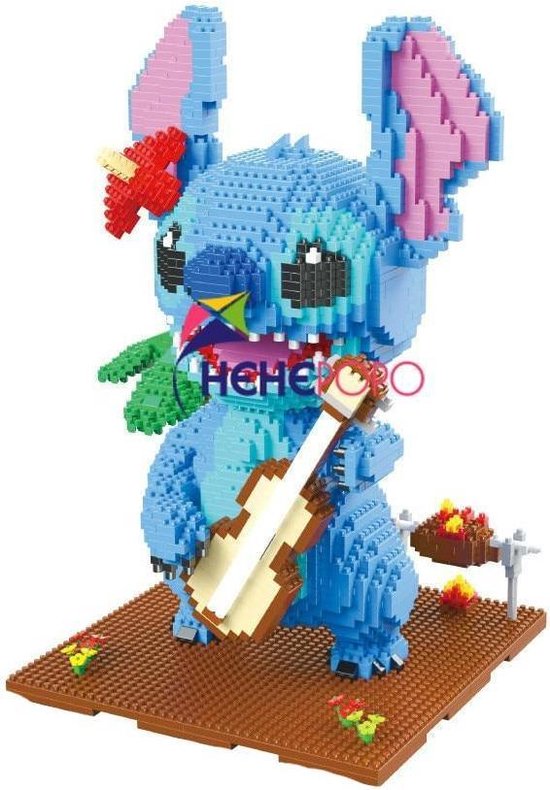 Yoshi mini blokken, grote mario blokken anime diy micro bouwsteen ...