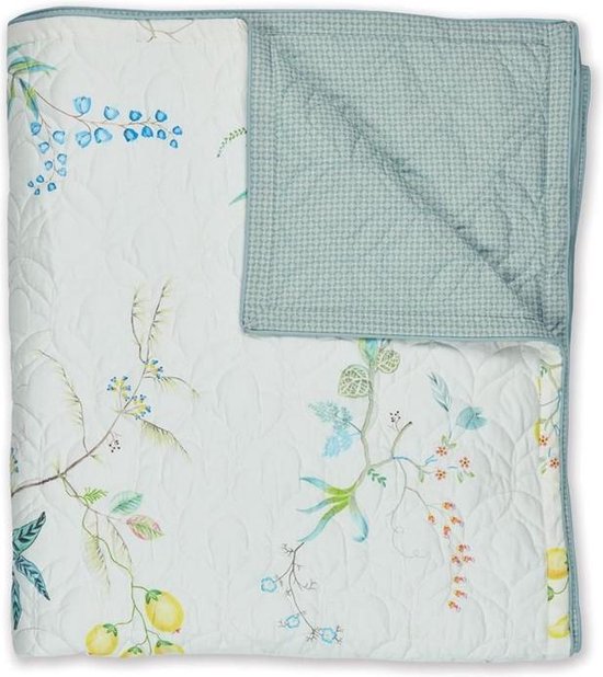 Pip Studio sprei Fleur Grandeur white - 270x265 cm | bol