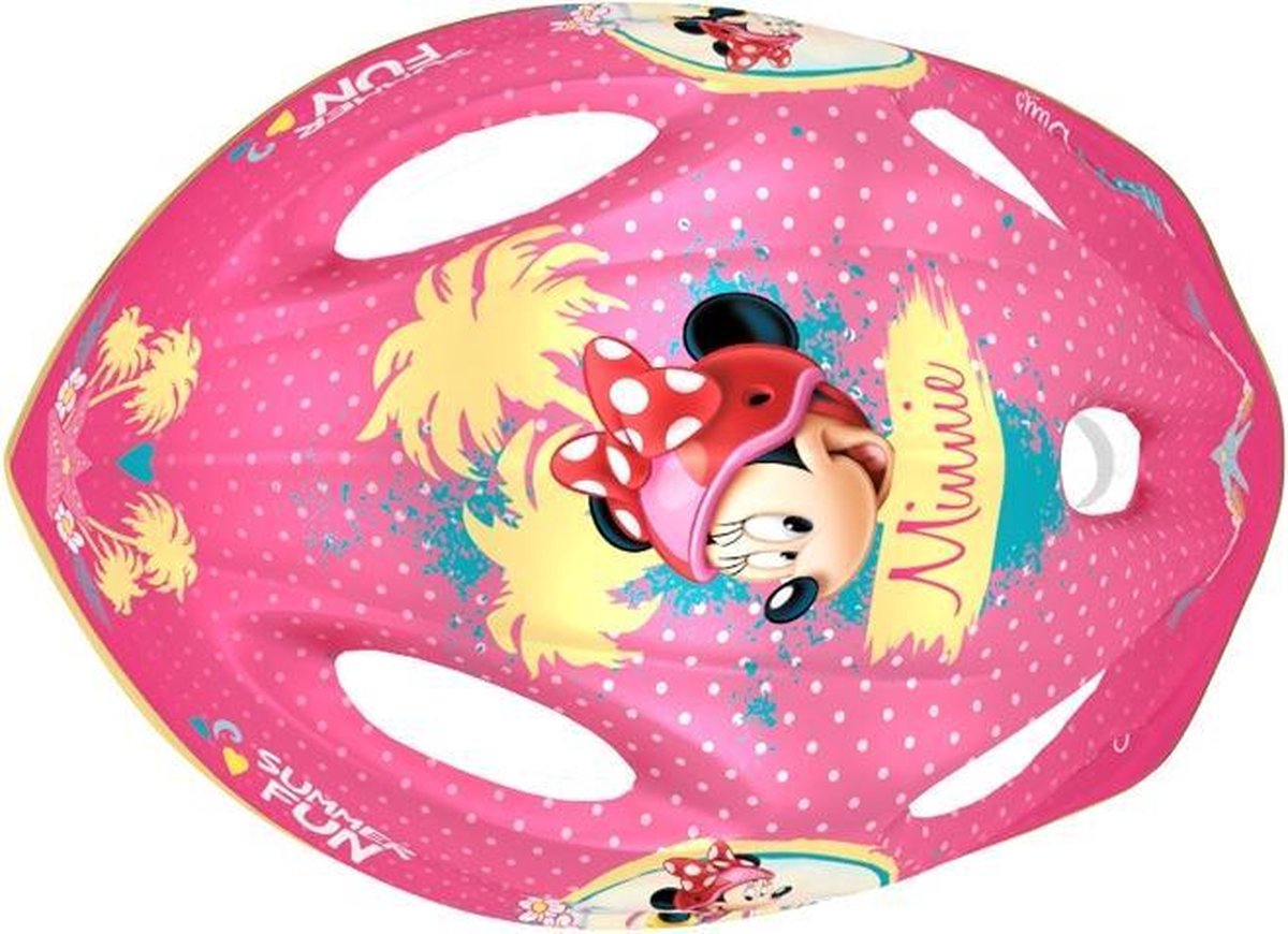 MINNIE MOUSE Kinderhelm mini mouse 52-56cm medium BLAUW M | bol.com