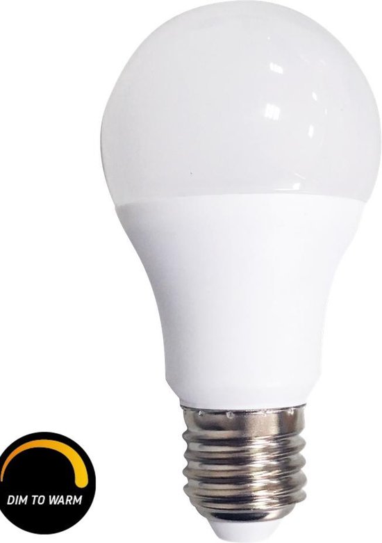 LED's Light LED E27 lamp - Dimbaar naar extra warm wit - A60 Peertje | bol