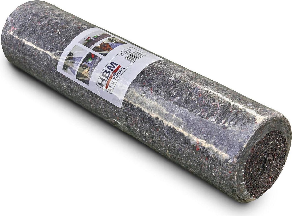 hbm stucloper vilt, vloerbescherming 50 meter x 1 meter breed | bol