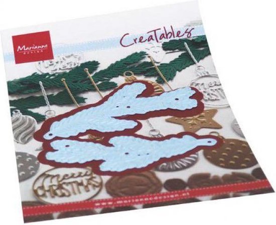 Marianne Design Creatables Snij en Embosstencil - Denneboomtak set | bol.com