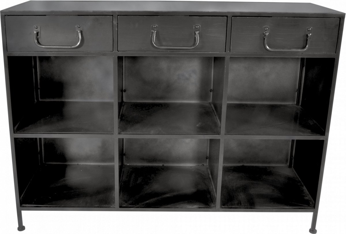 Industriële Dressoirkast 3 lades | bol.com