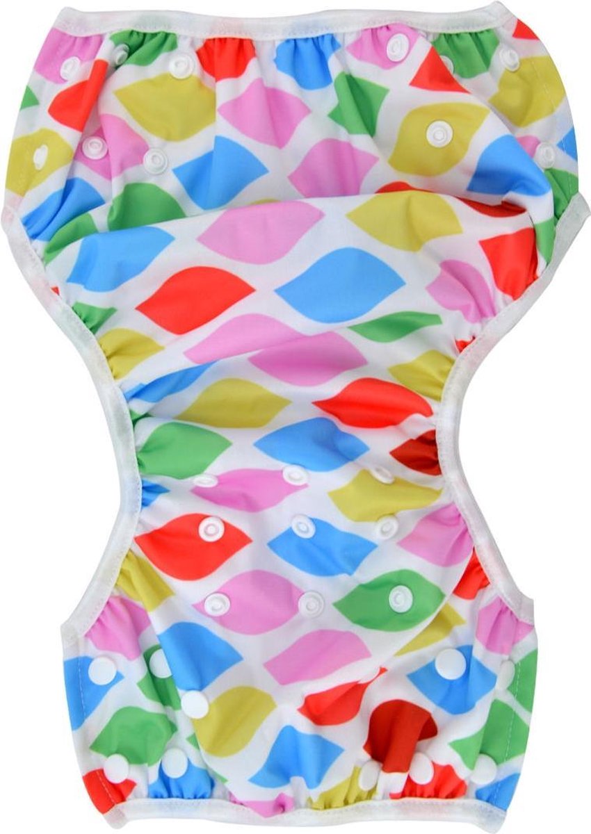 Zwemluier Bababoe wasbaar - Kleuren - 8 tot 25 kg | bol.com