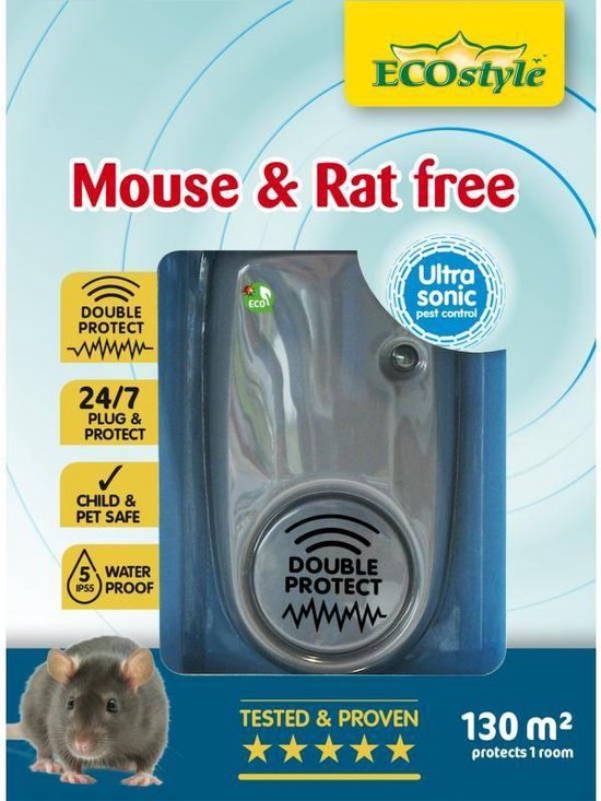 ECOstyle Mouse & Rat Free Tegen Muizen en Ratten - Ecologisch ...